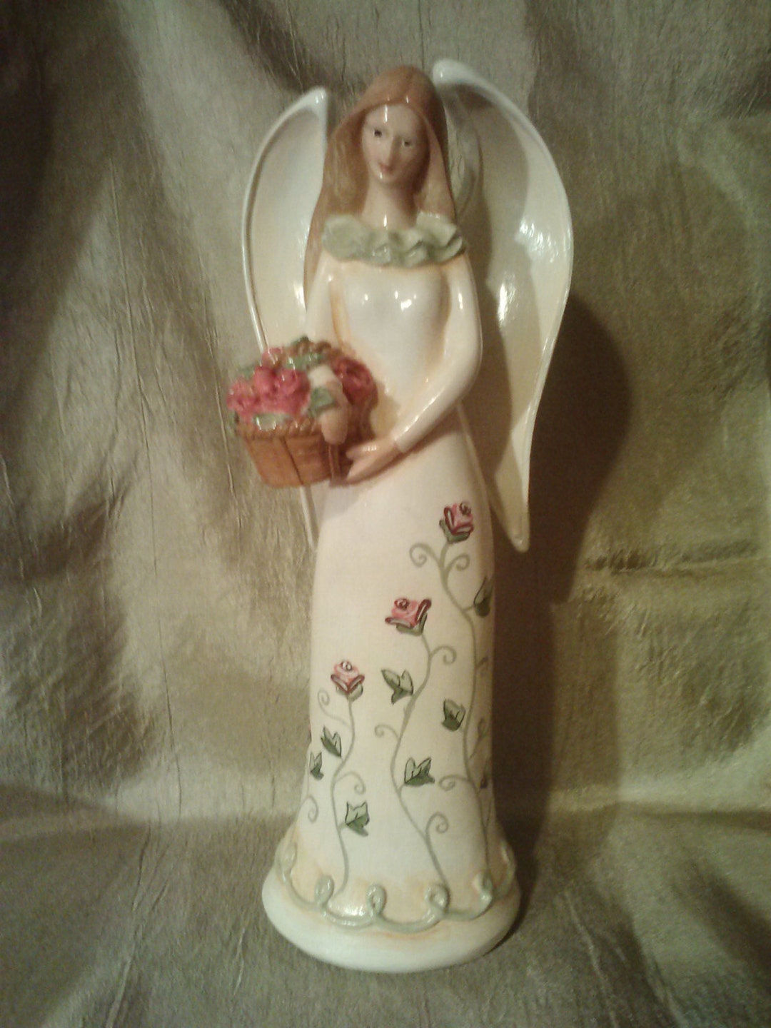 Handpainted Resin Angels - Etsy