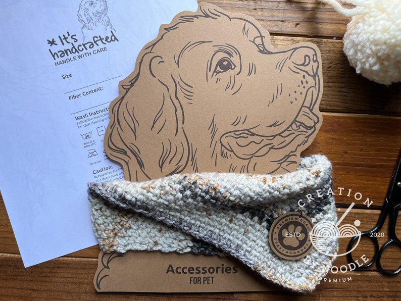 Printable Newfoundland Pet Collar Display Card: DIY Accessory Template ...