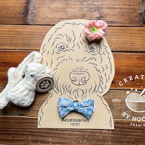 Printable Pet Collar DIY Display Card Dog Accessory Display ...