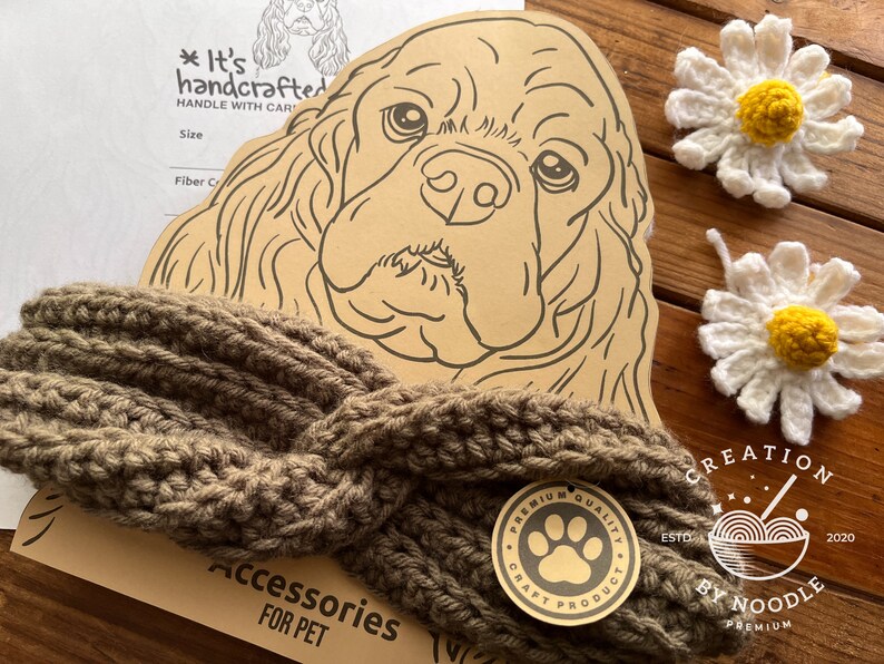 Printable Cocker Spaniel Pet Collar DIY Display Card Dog Accessory ...