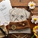 Printable Pug Pet Collar DIY Display Card Dog Accessory Display ...