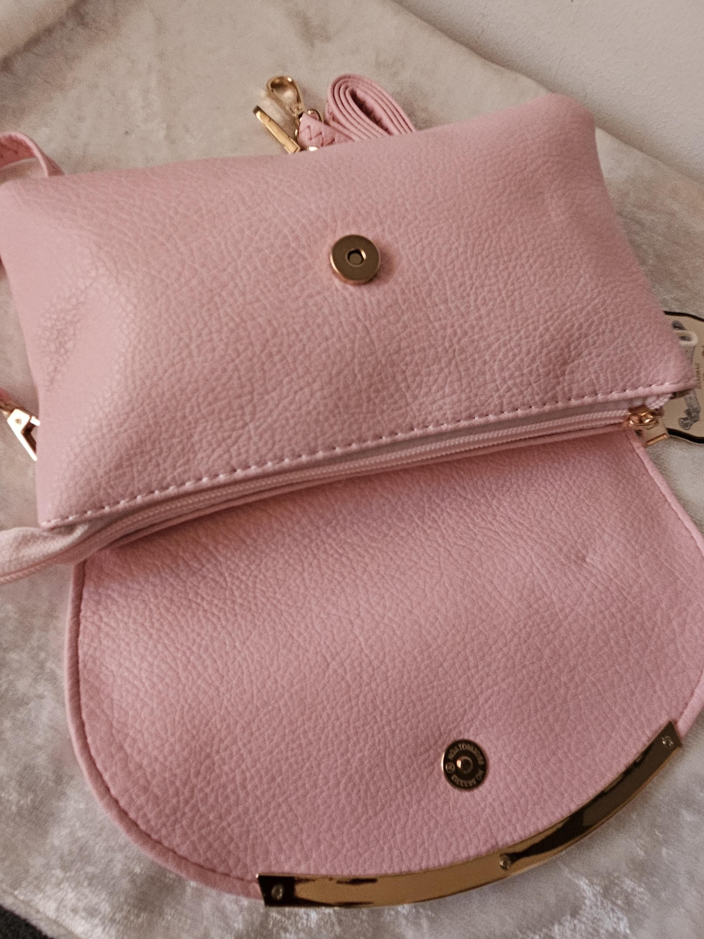 Women Girl Pink Colour Envelope Crossbody Purse Shoulder Handbag All ...