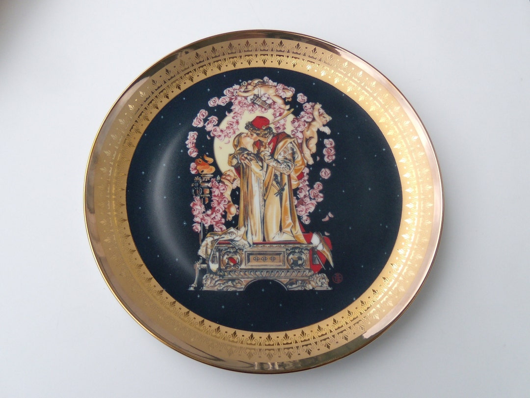Romeo and Juliet Collectible Plate, Leyendecker Romeo and Juliet Plate ...