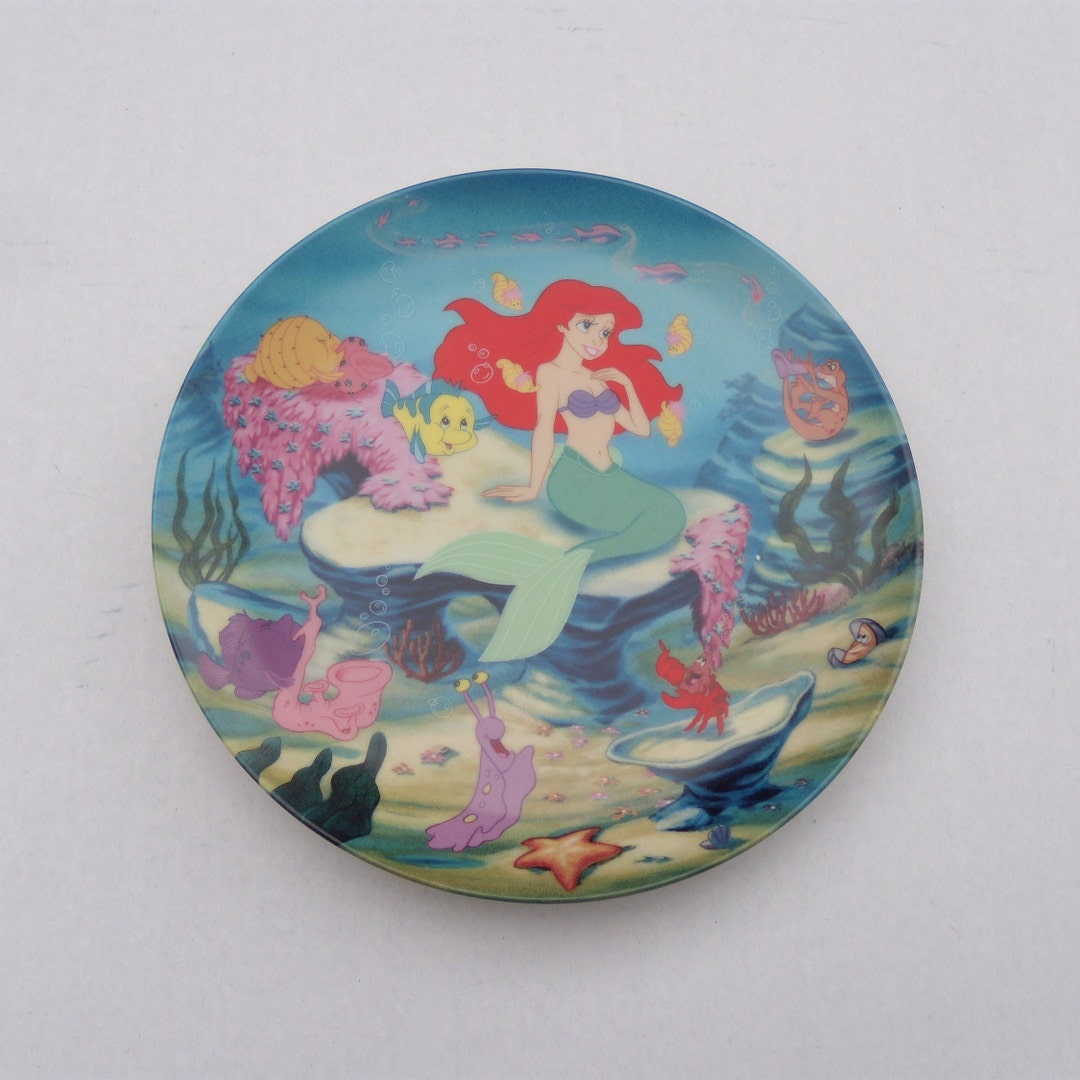 The Little Mermaid Knowles Collectible Plate, A Song From the Sea ...