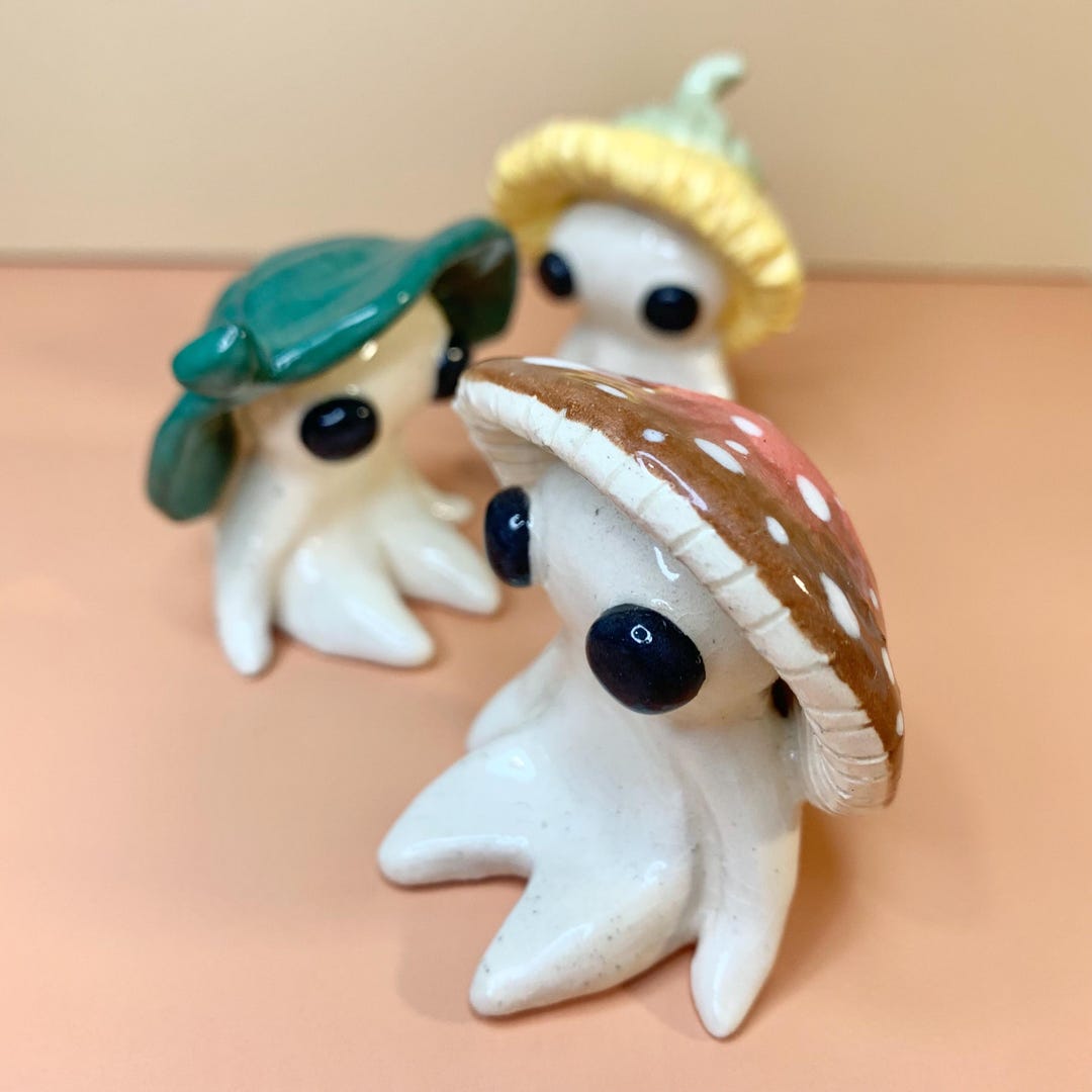Woodland Forest Sprites Ceramic Figurine - Etsy