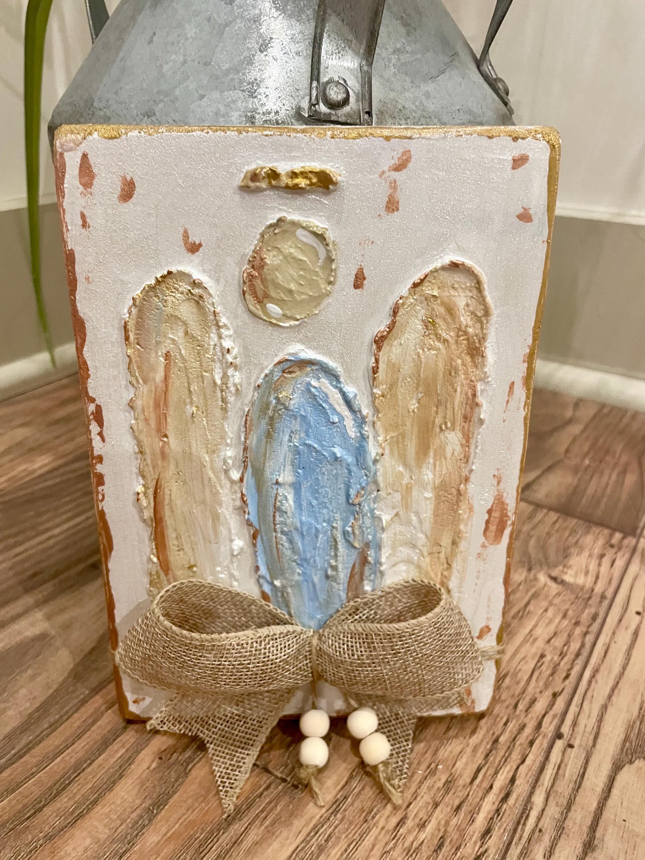 Handmade Angel Sign, Rustic Angel, Distressed Angel, Angel Art, Wood ...