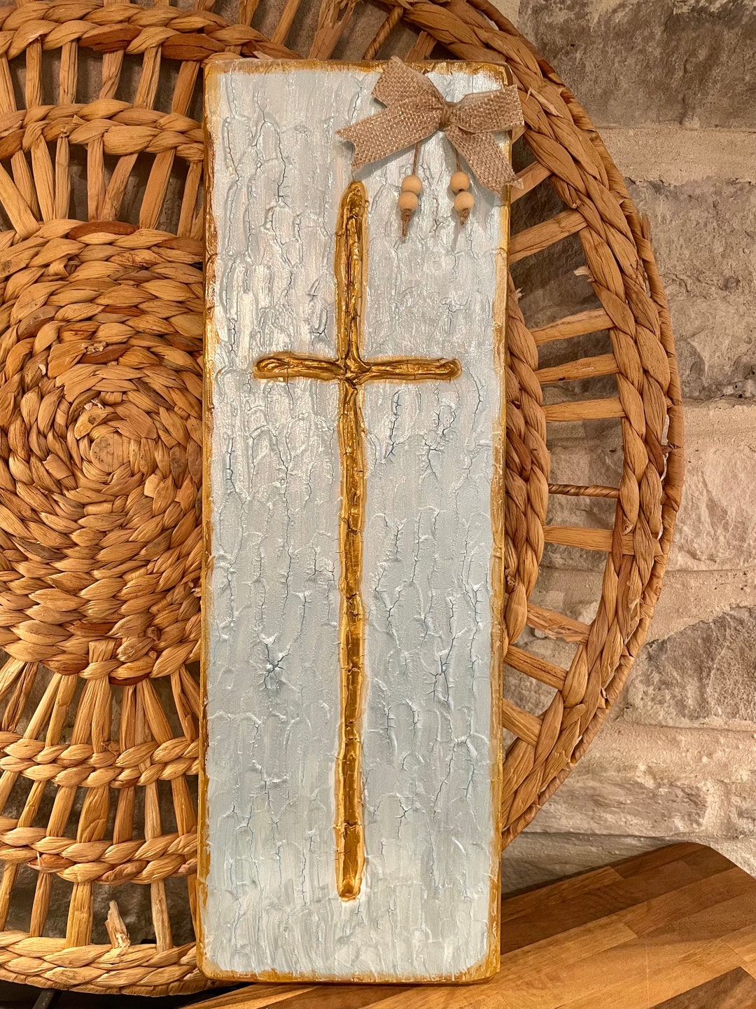 Handmade Cross Sign, Rustic Sign, Rustic Cross, Distressed Cross, Shelf ...