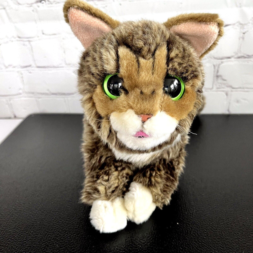 Cuddle Barn Lil Bub Tabby Kitten Cat Plush Stuffed Animal Toy 12 ...