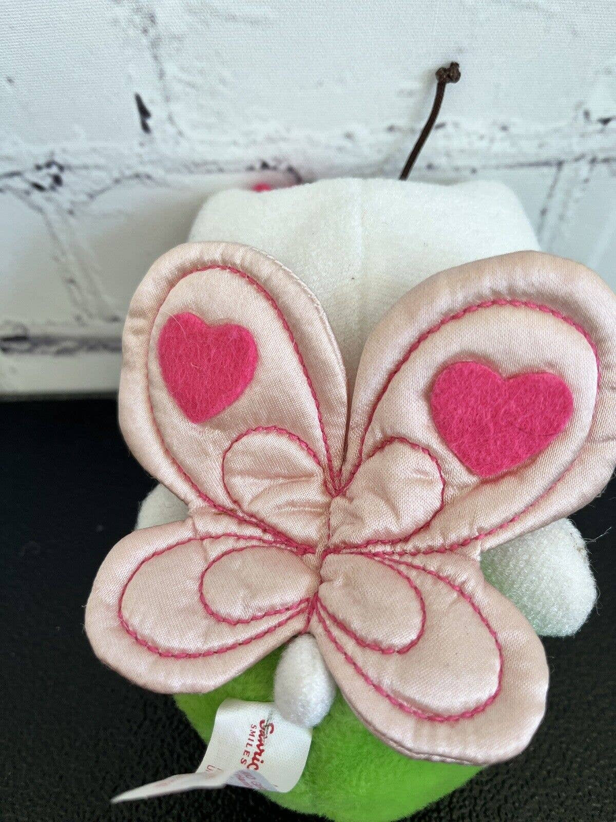 Sanrio Smiles Hello Kitty Bean Bag Plush 6 Butterfly Hearts Antenna ...