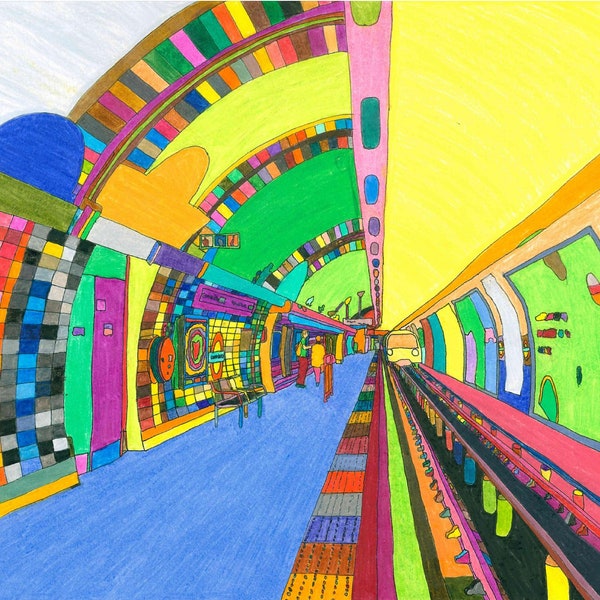 London Underground - Etsy