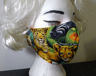Safari Face Mask - Etsy