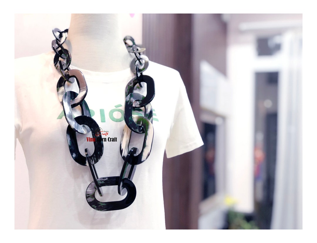 Natural Buffalo Horn Necklaces - Chain Necklace Handmade in Vietnam ...