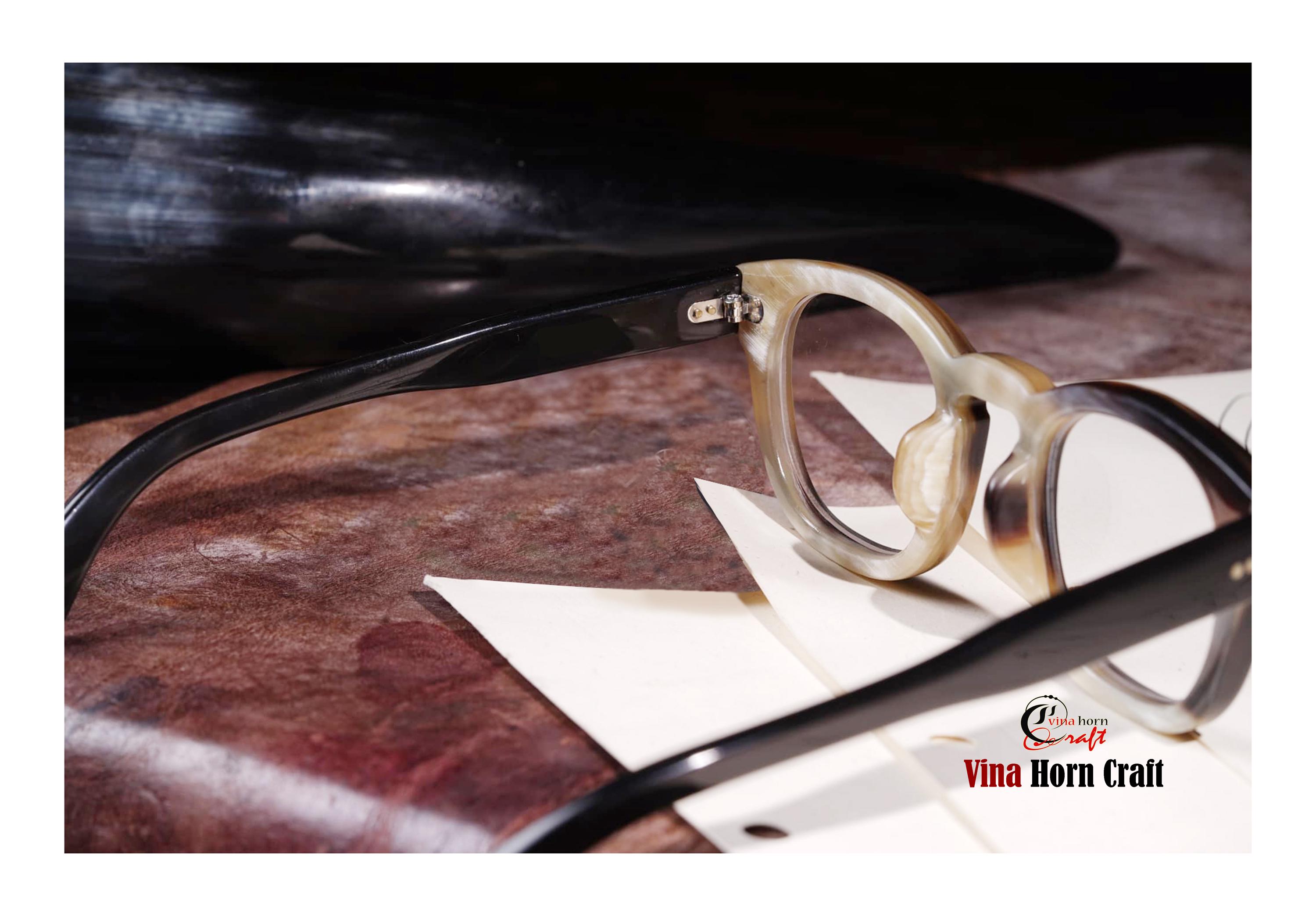 Natural Buffalo Horn Eyeglass Frames _ Vietnam | Blue Light Filtering ...