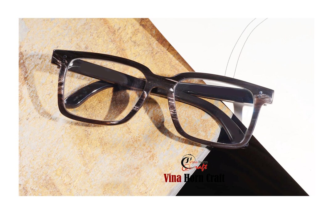 Natural Buffalo Horn Eyeglass Frames _ Vietnam | Blue Light Filtering ...