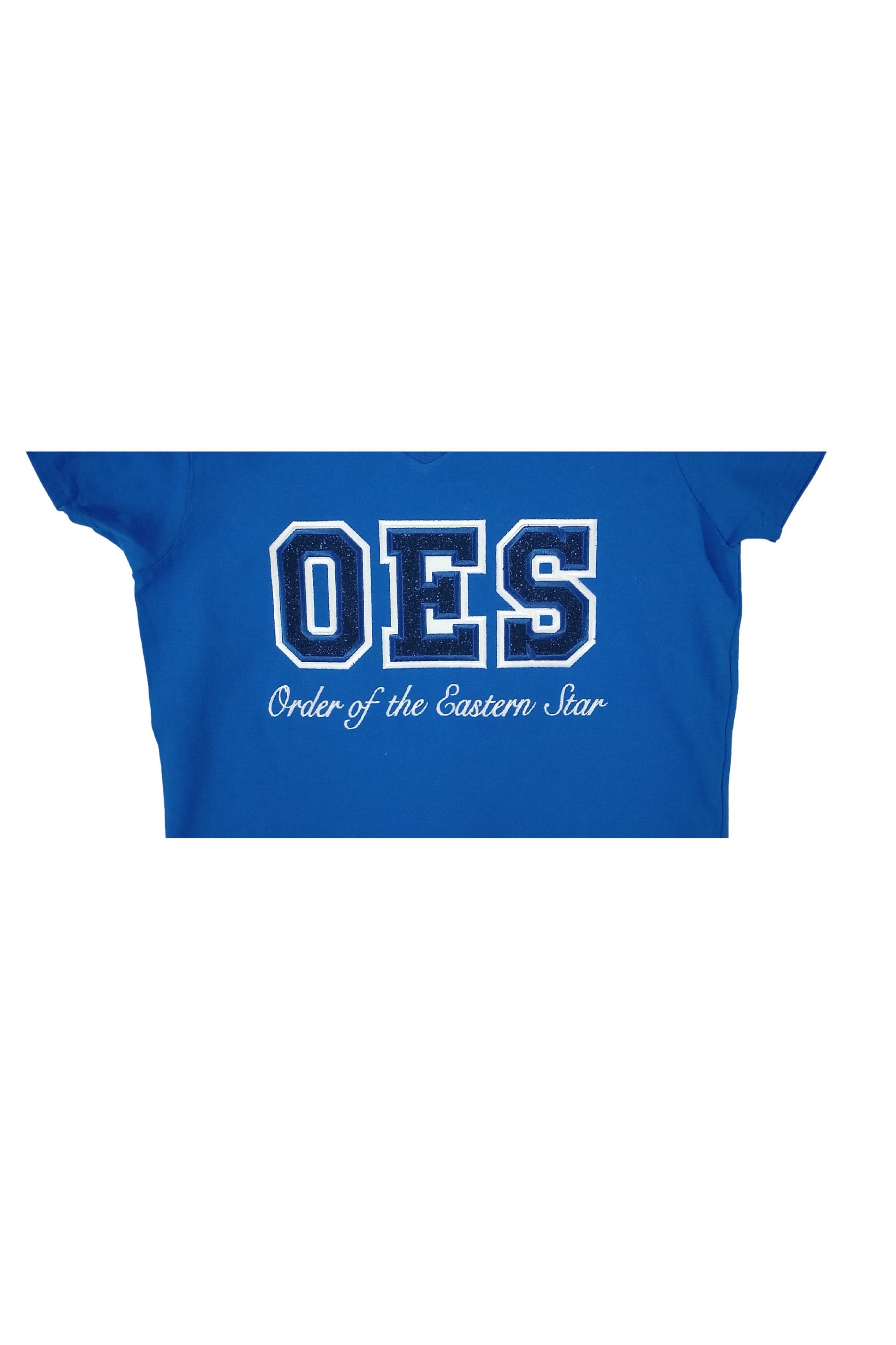 Eastern Star OES Chapter Graphic Tee Glitter Embellished - Etsy