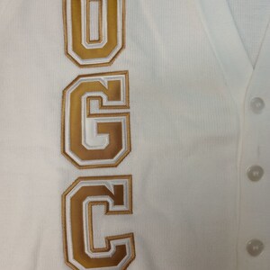 Order of the Golden Circle Cardigan, Eastern Star, OES, Cardigan ...