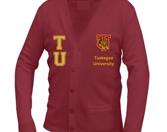 Tuskegee University Cardigan Womens - Etsy