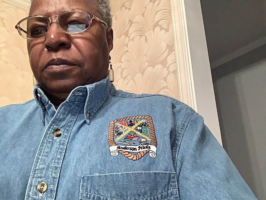 Gracie Collins Anderson Hicks Family Reunion Denim Shirt - Etsy