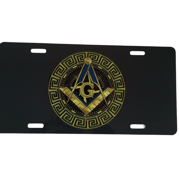 Masonic License Plate - Etsy