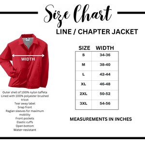 Chapter Jacket, Heroines of Jericho, HOJ Line Jacket, OES Chapter, Lightweight Jacket, Unisex ...
