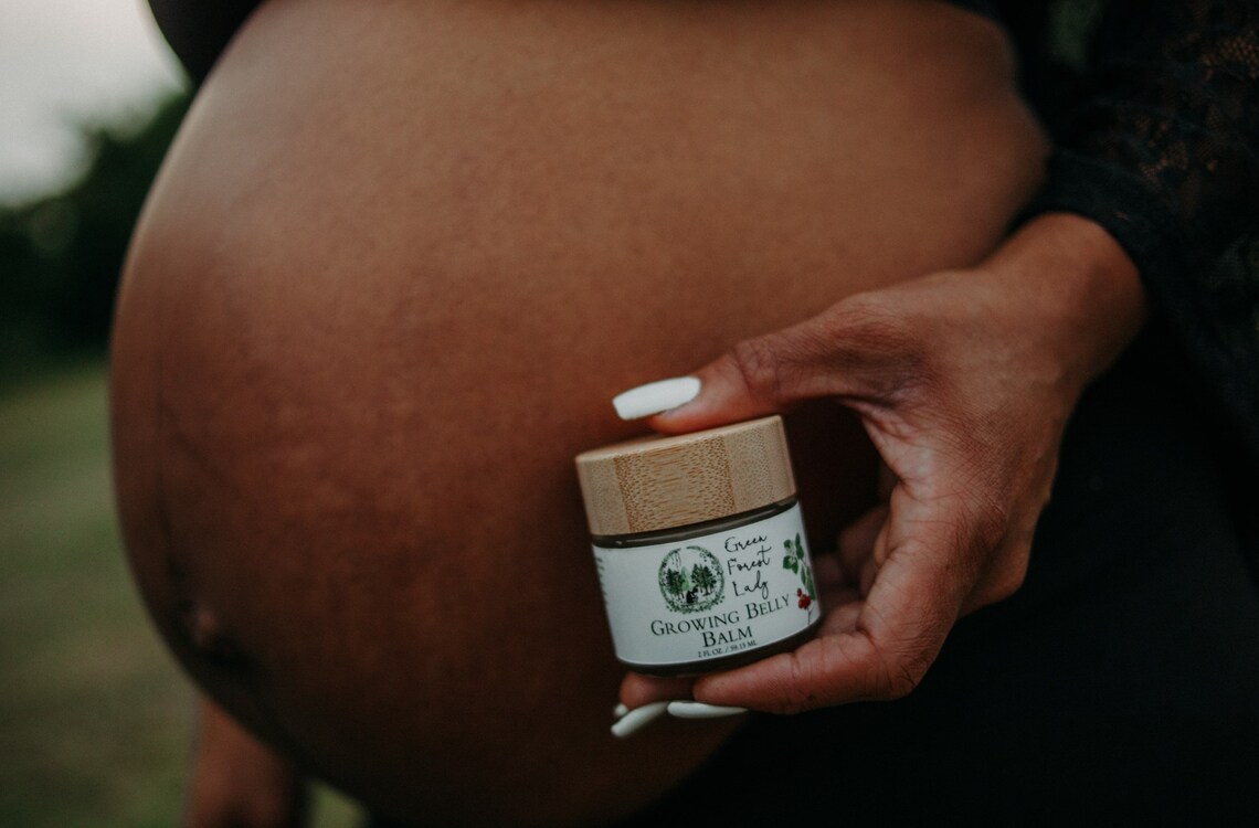 Growing Belly Balm Stretch Mark Balm Pregnancy - Etsy