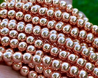 Rose gold gemstone | Etsy