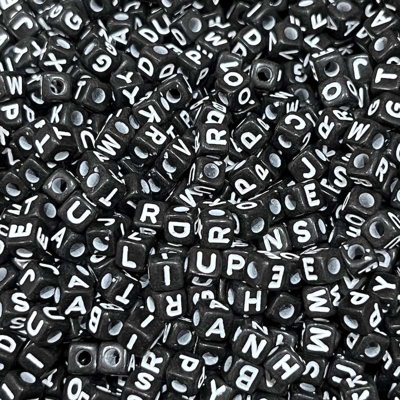 Alphabet Beads - Etsy