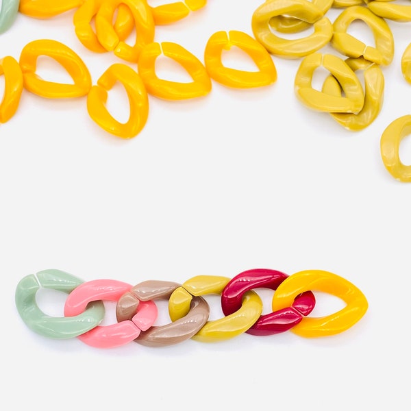 Acrylic Chain - Etsy