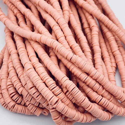 6mm Vinyl Heishi Beads Pumpkin Rainbow Colored Polymer Clay - Etsy