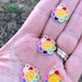 Smiley Face Flower Charms Rainbow Charms Charm Bracelets - Etsy