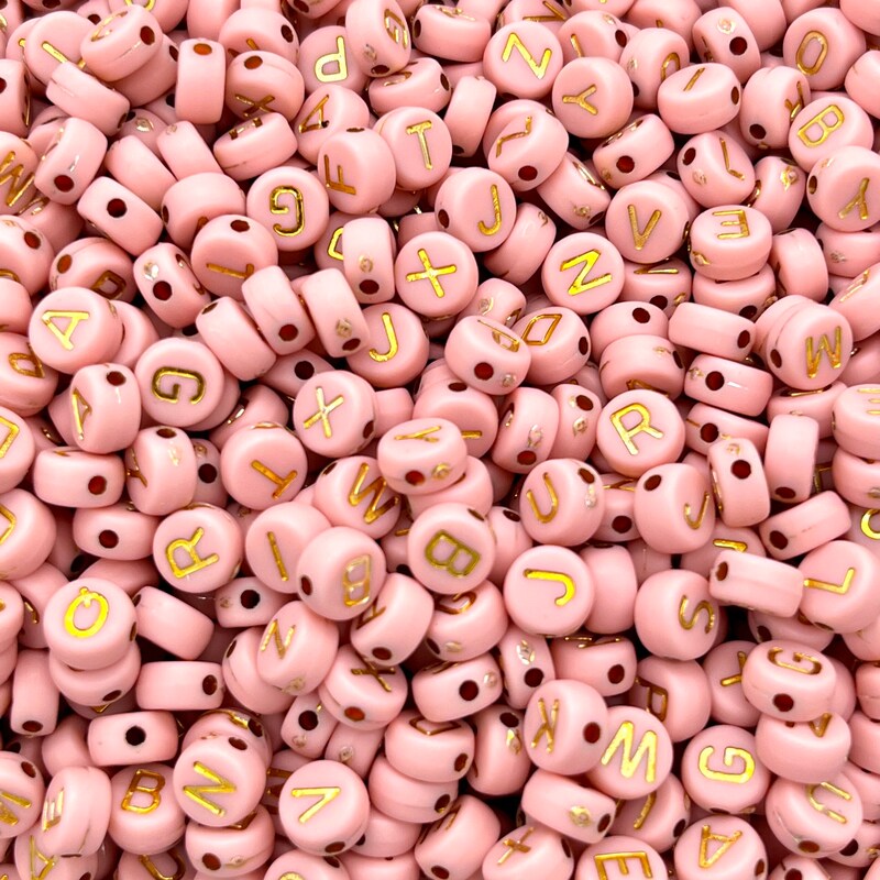 Letter Beads - Etsy