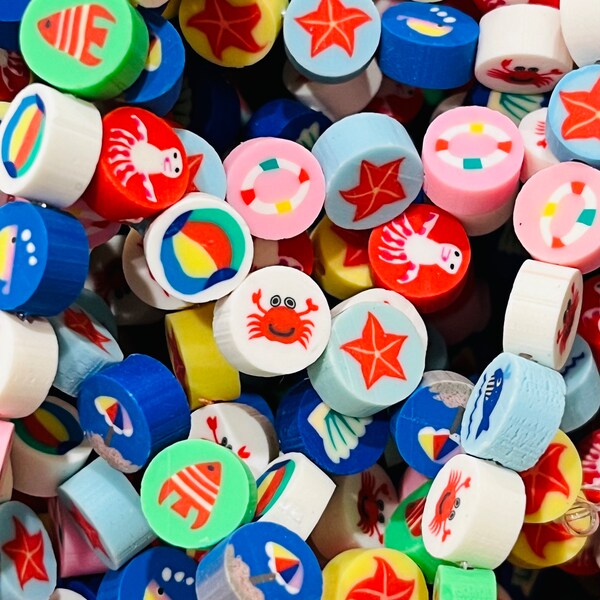 Ocean Themed Beads - Etsy