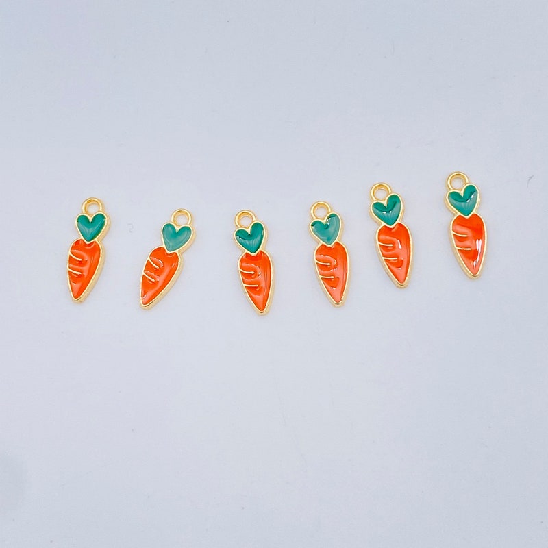 Carrot Charms - Etsy