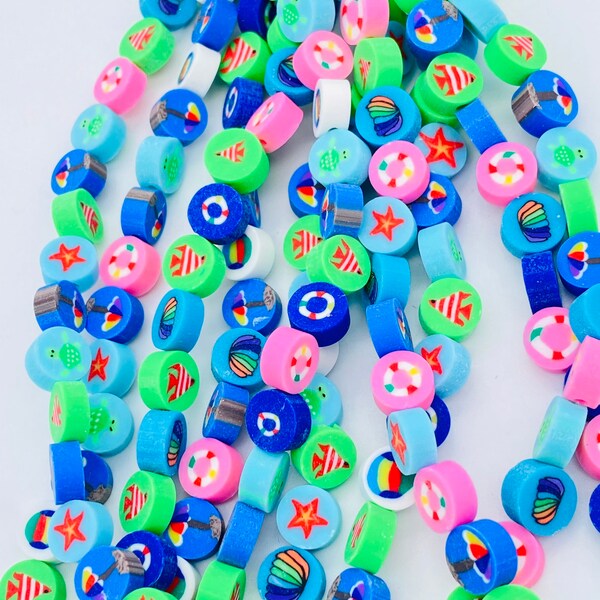 Ocean Themed Beads - Etsy