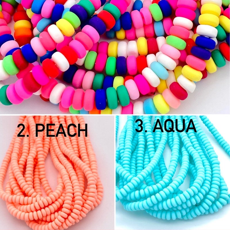 Polymer Clay Beads - Etsy