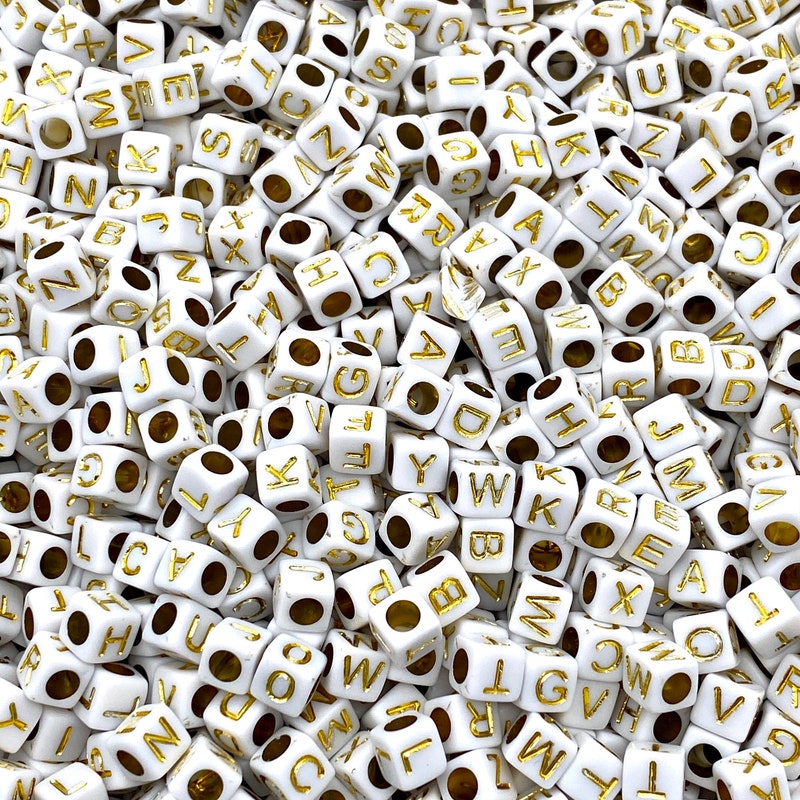 Alphabet Letter Bead - Etsy