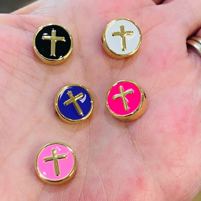 Cross Beads - Etsy