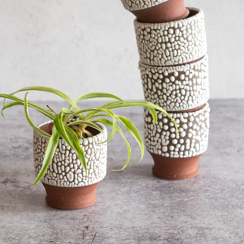 Miniature Flower Pot - Etsy