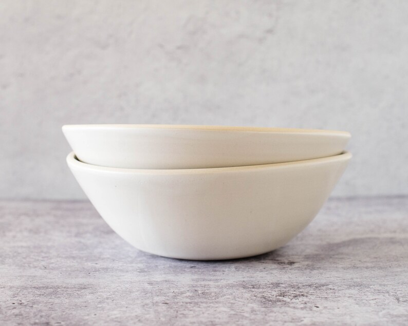 Large Ceramic Bowl Wide Serving Bowl Speckled Bowl - Etsy