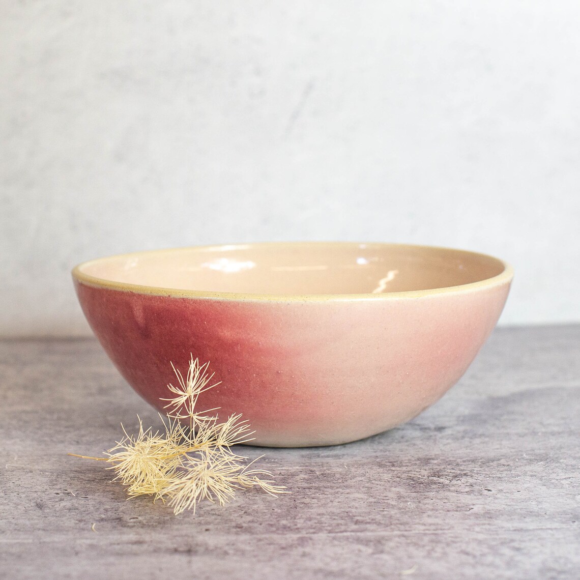 Large Ceramic Bowl Wide Serving Bowl Speckled Bowl - Etsy