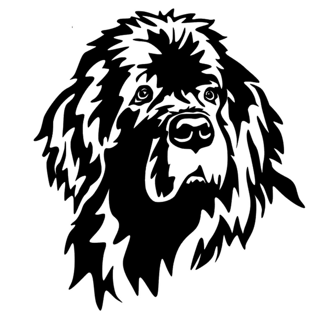 Sticker Purebred Dog Newfoundland No. 2 - Etsy