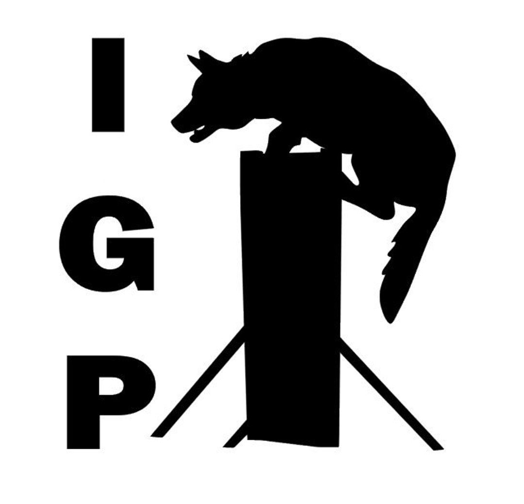 Sticker IGP Utility Dog Sport Jumping Hurdle No. 13 - Etsy UK