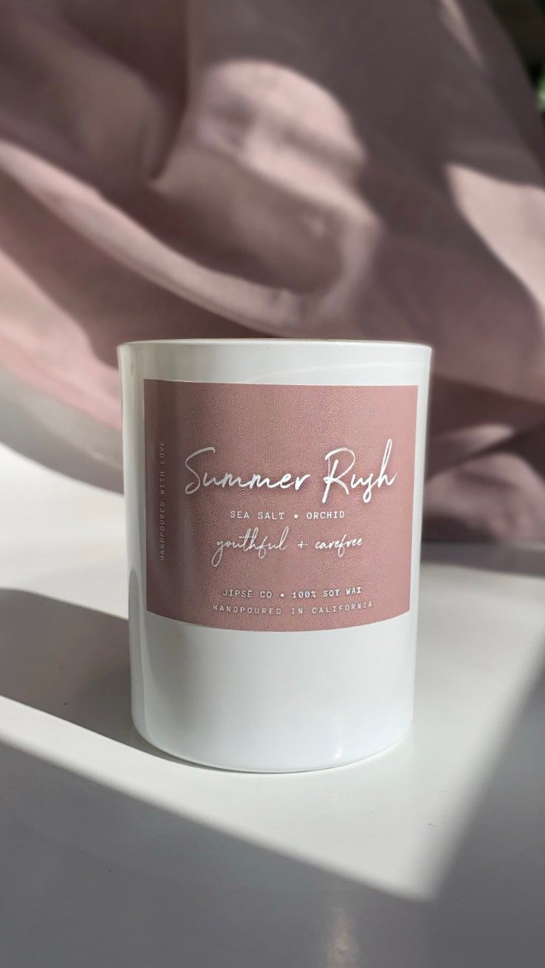 Summer Rush Scented Candle Spring Candles Soy Candle Luxury Candle ...