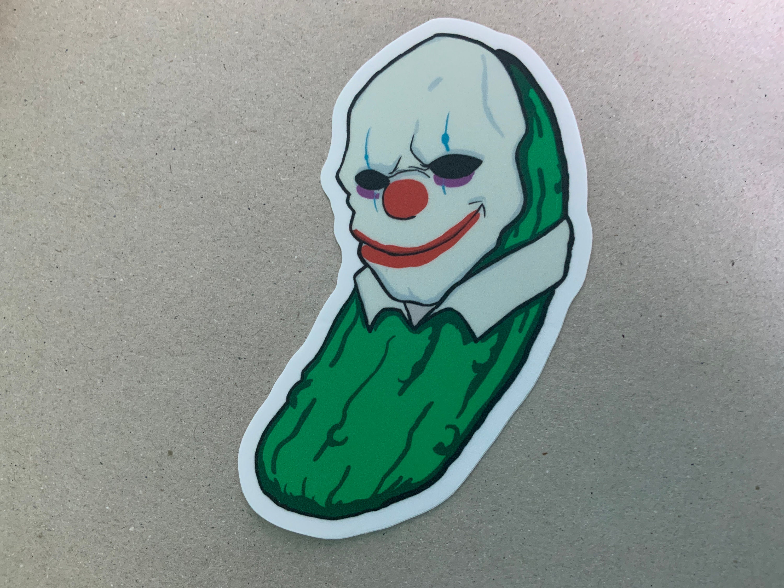 Pickle Chains Vinyl Matte Sticker - Etsy