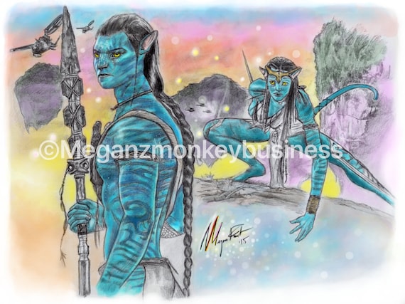 Avatar Art Print | Etsy