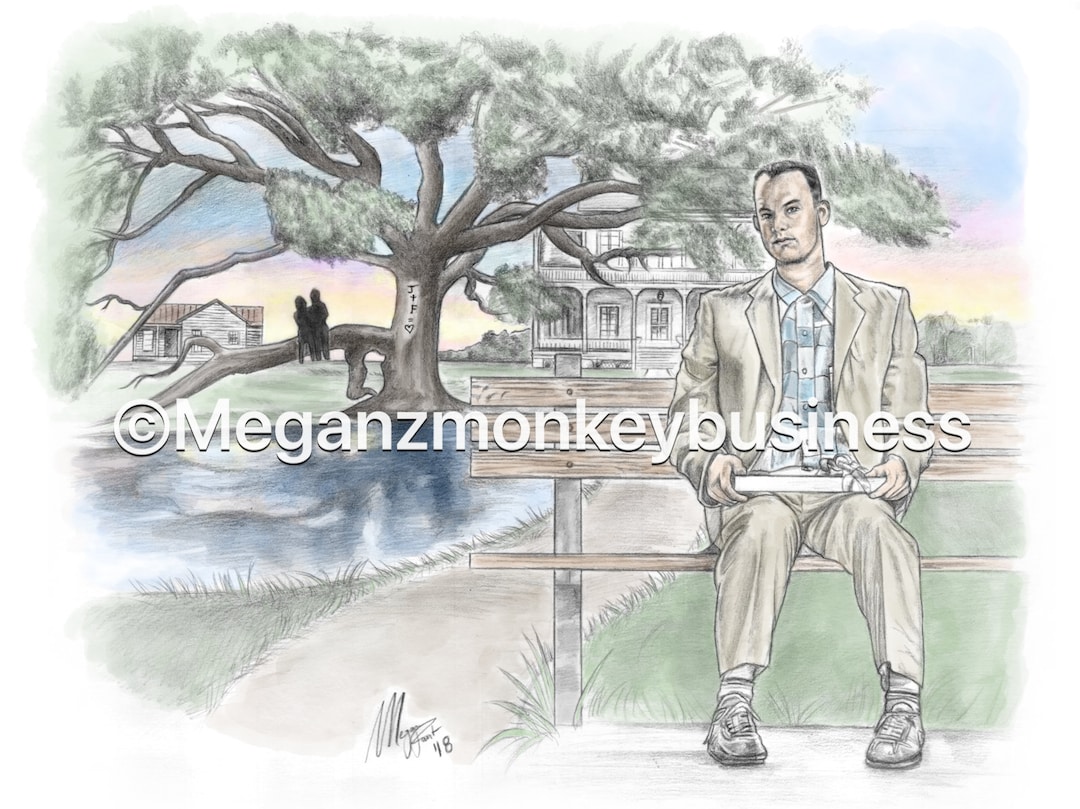 Forrest Gump Art Print - Etsy