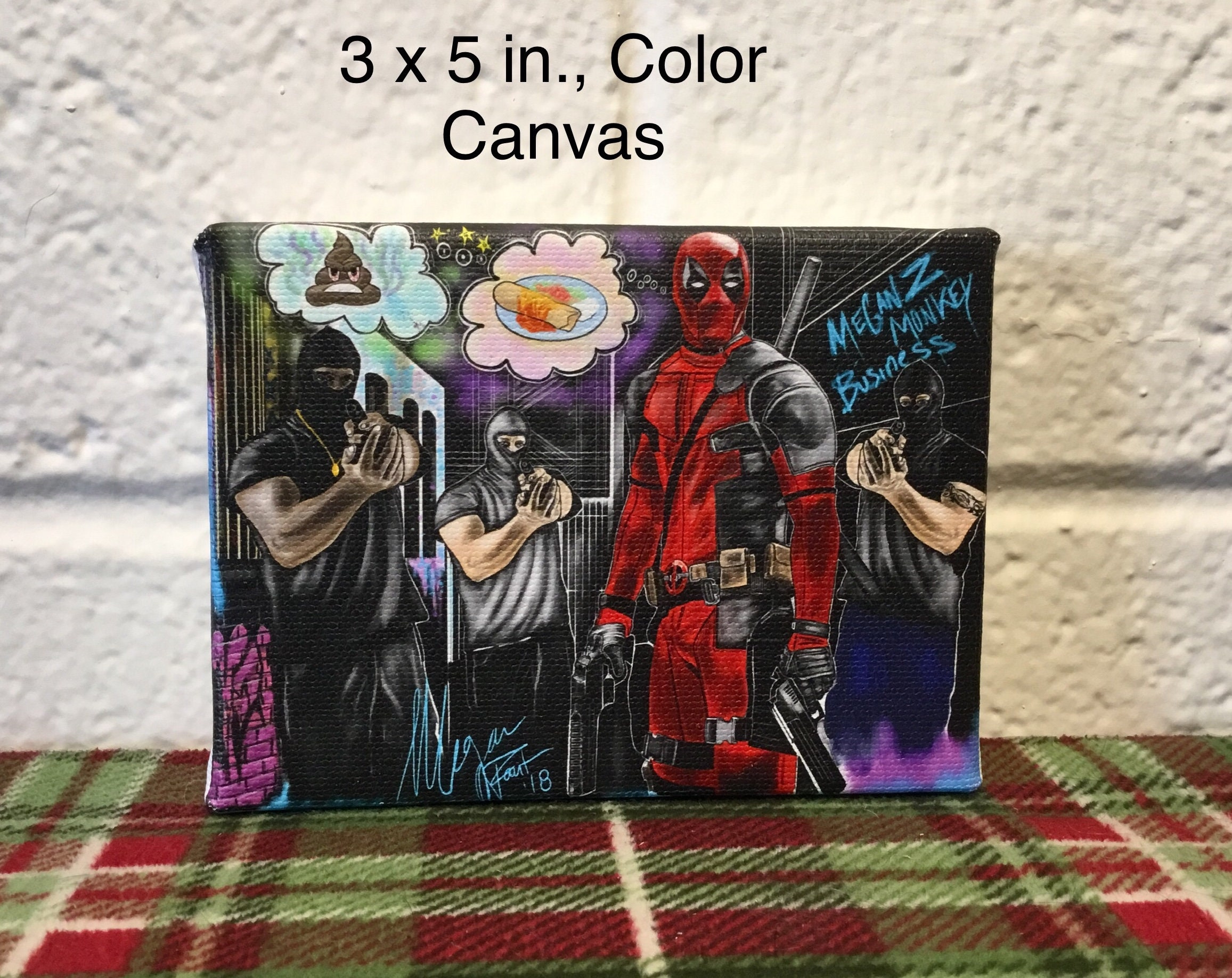 Deadpool Art Print - Etsy