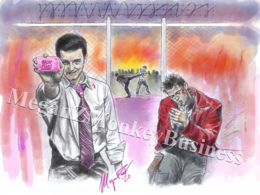 Fight Club Art Print - Etsy