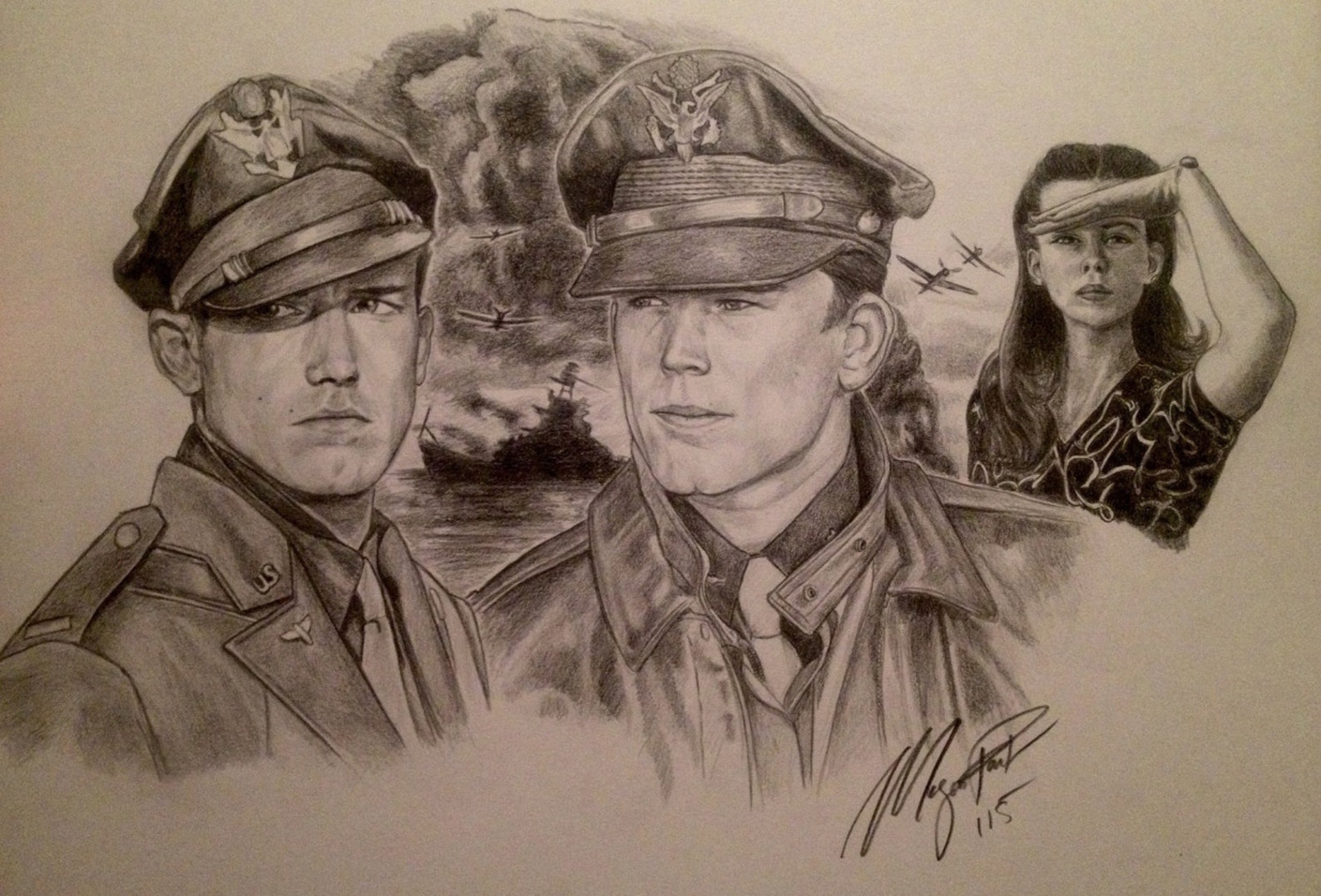 Pearl Harbor - Rafe, Danny & Evalyn - Etsy