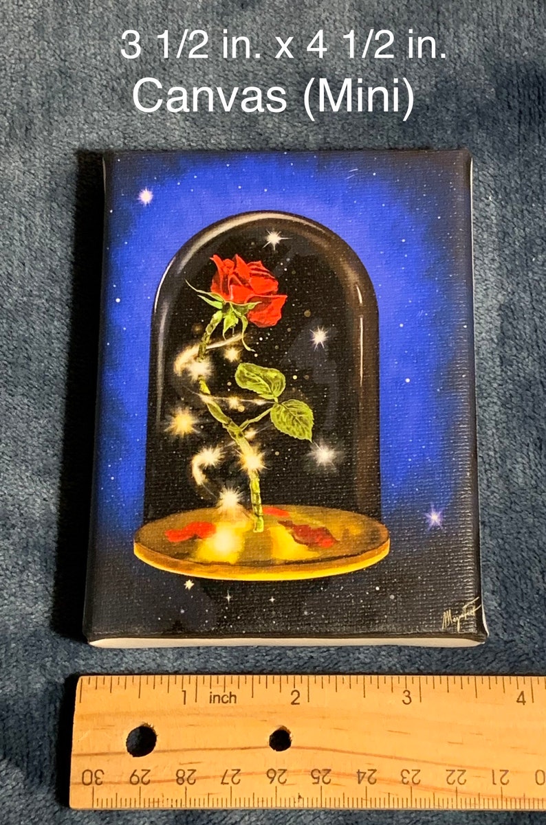 Enchanted Forbidden Rose Art Print - Etsy